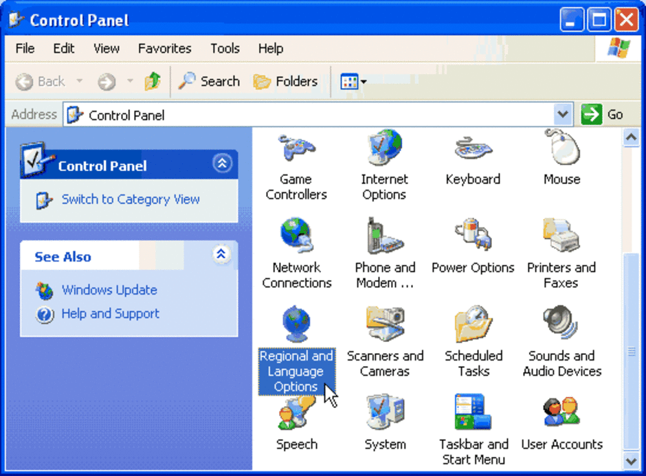 การตั้งค่าให้ใช้ปุ่ม Grave Accent ( ` ) สำหรับเปลี่ยนสลับภาษาใน Windows XP - GotoKnow