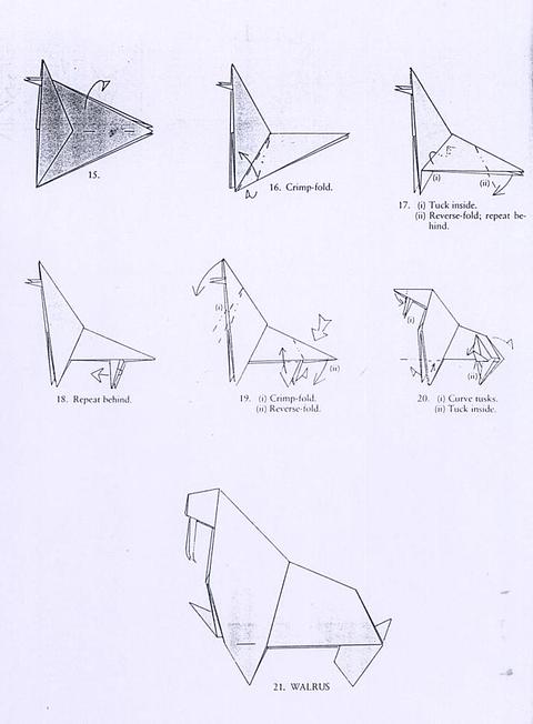 Origami Sea Life | Dolphin, Manatee, Manta Ray, Seal, Shark Whales,...