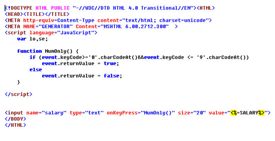 Java script: Source code กำหนดให้ Textbox ใส่เฉพาะตัวเลขเท่านั้น - มุมไอที